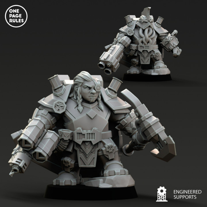 3D Printable Dwarf Guilds - Army Bundle #1 by One Page Rules