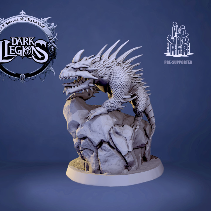 3D Printable Nightmare stalker - Tabletop miniature (Pre-Supported) by ...