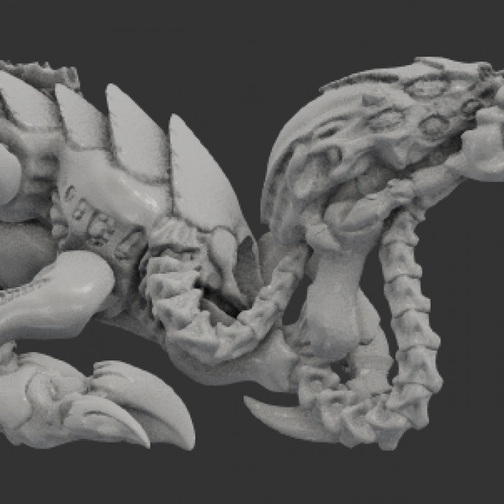 3D Printable Gawnts with spiny fists by DrakessonDesign