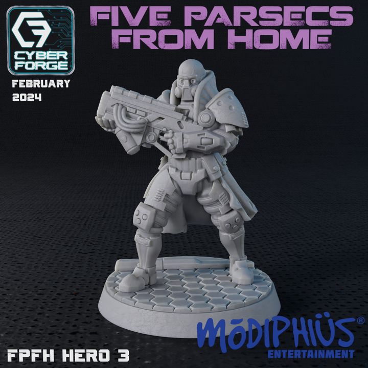 3D Printable Cyber Forge - February 24 Release by Titan Forge Miniatures