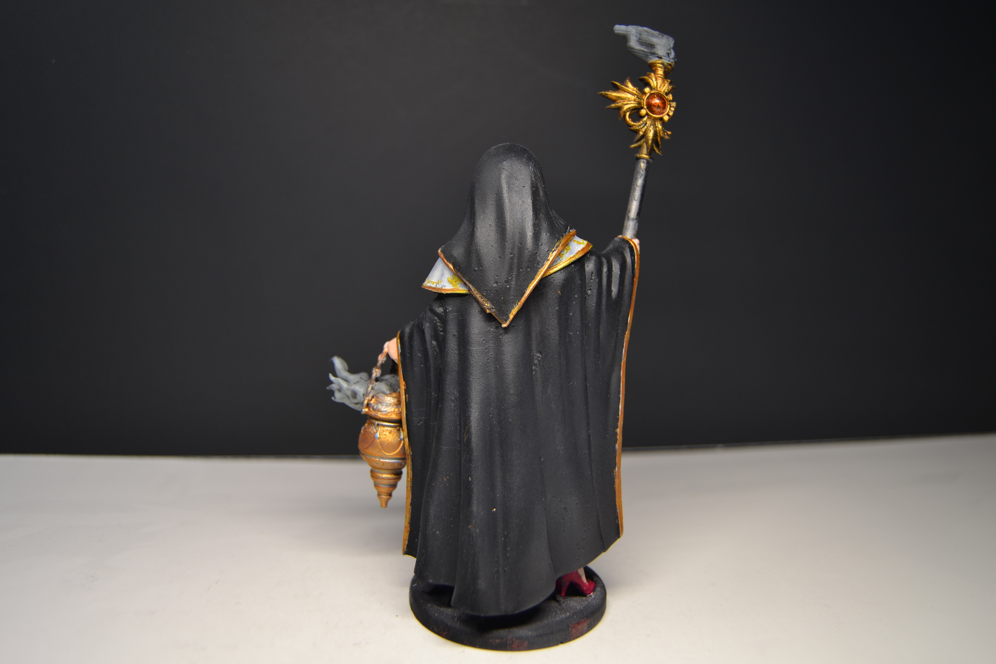 3D Printable Cleric Eleanora by Gaz Minis