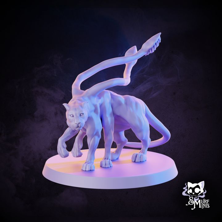 3D Printable Displacer Beast - B by Smurf Minis