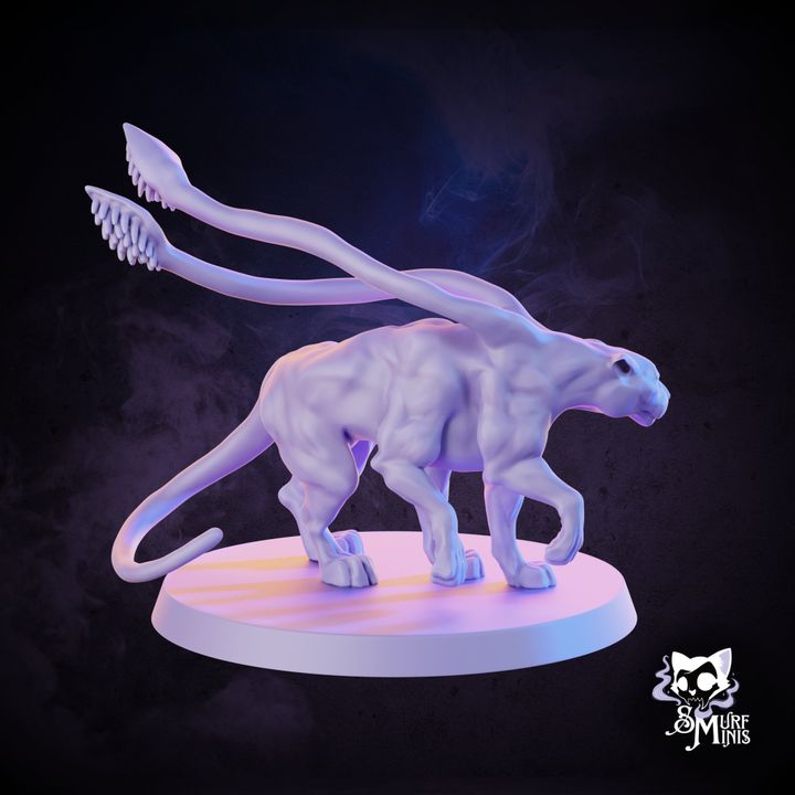 3D Printable Displacer Beast - B by Smurf Minis