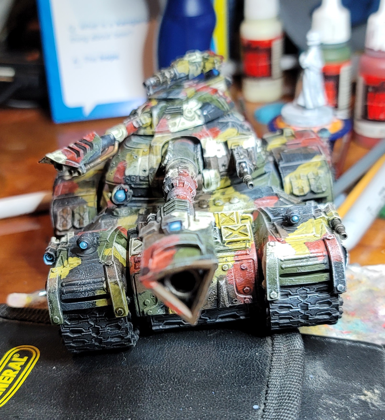3D Printable Cyber-Smasher, Laser Tank by SolGood Creations