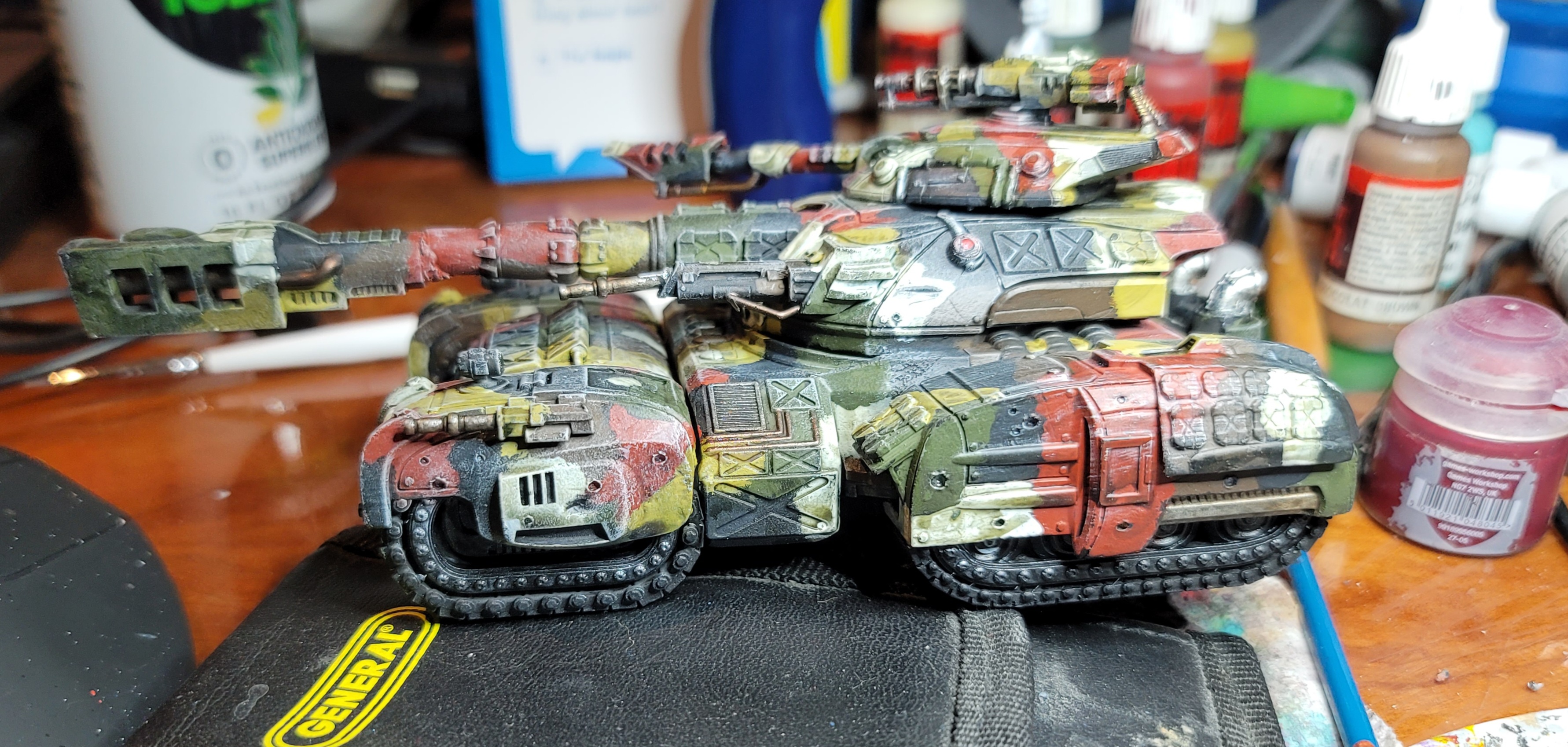3D Printable Cyber-Smasher, Laser Tank by SolGood Creations
