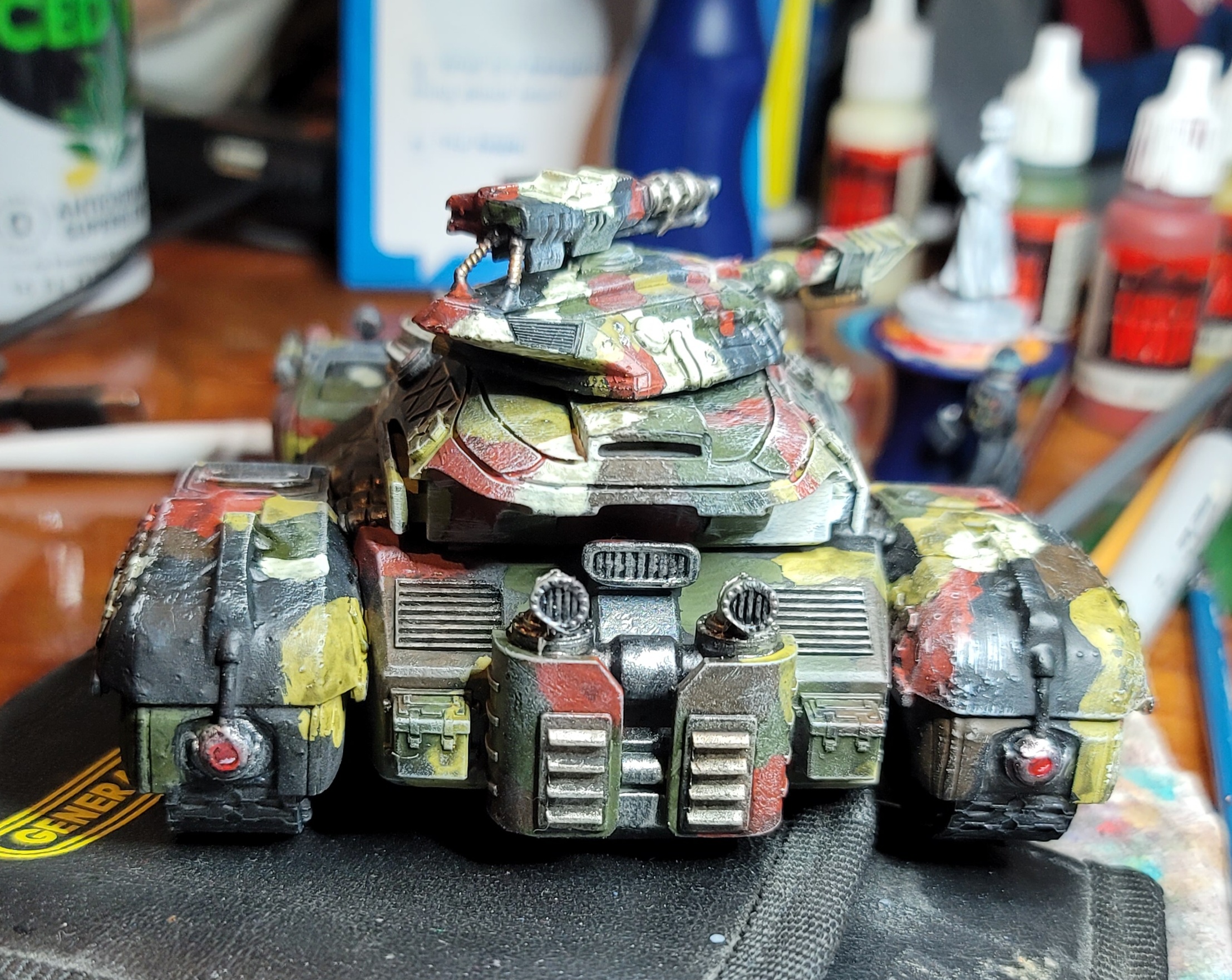 3D Printable Cyber-Smasher, Laser Tank by SolGood Creations