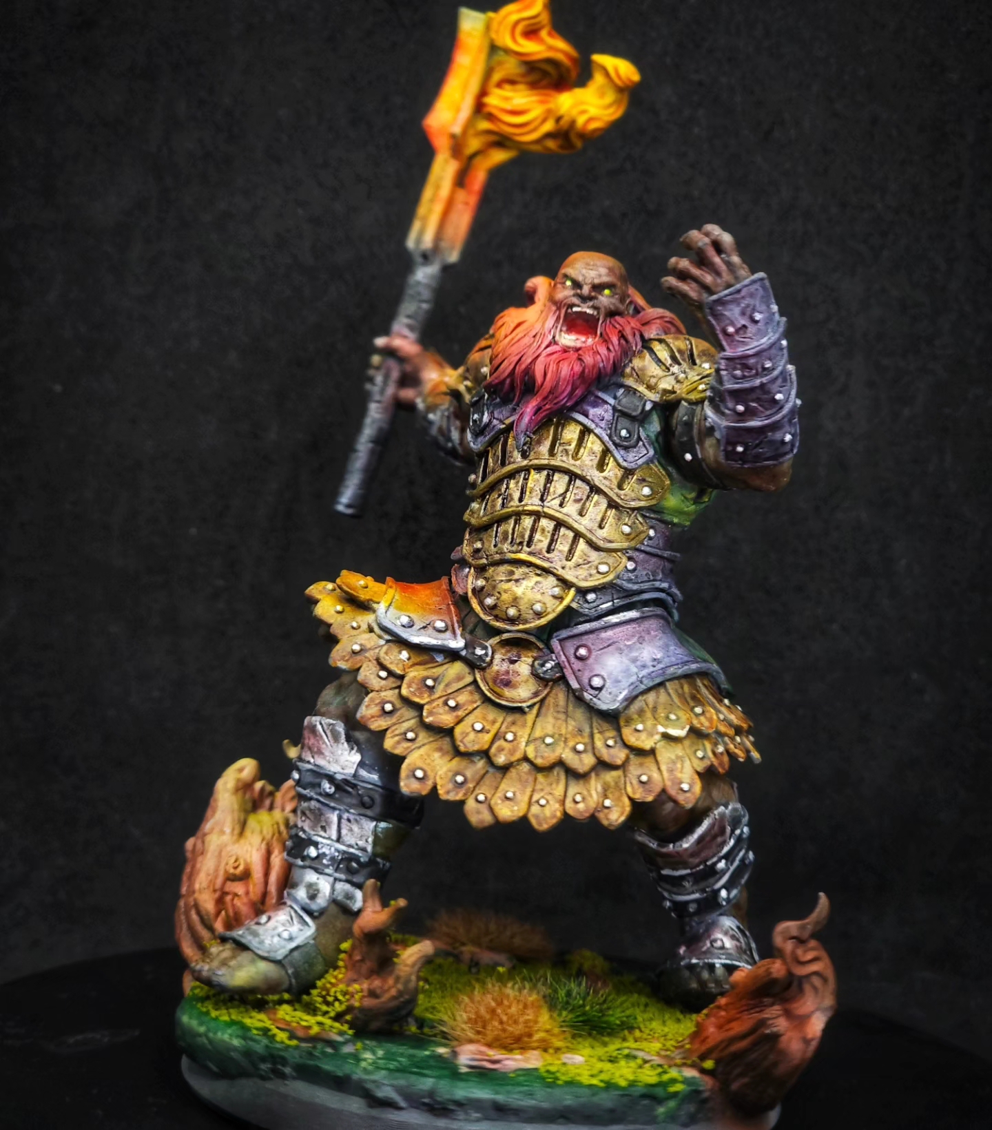 3D Printable Fire Giant by Flesh of Gods