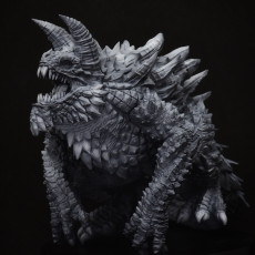 3D Printable Tarrasque by Flesh of Gods