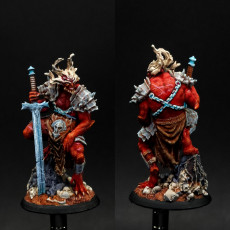 3D Printable Ragebound Demon by Flesh of Gods