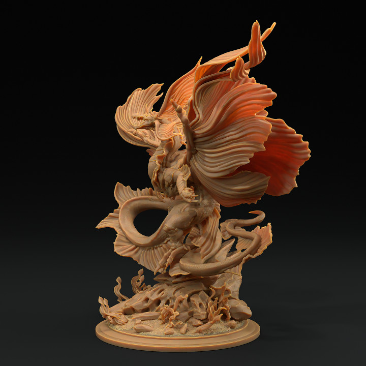 3D Printable Sea Angel | PRESUPPORTED | Hunt for The Last Sea Angel by ...