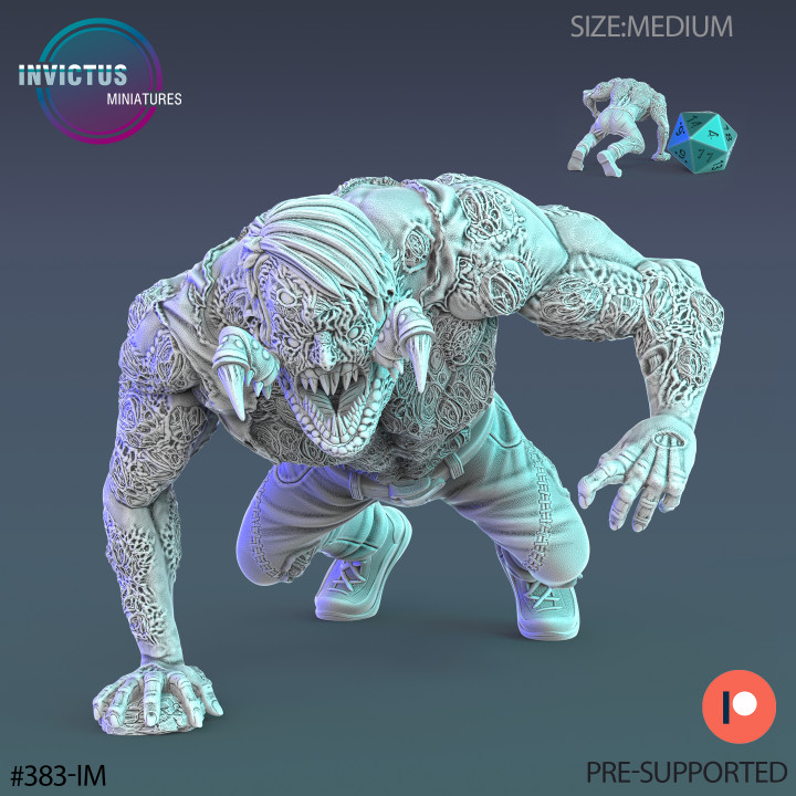 3D Printable Mutating Man Set / Infested Humanoid / Alien Hybrid ...