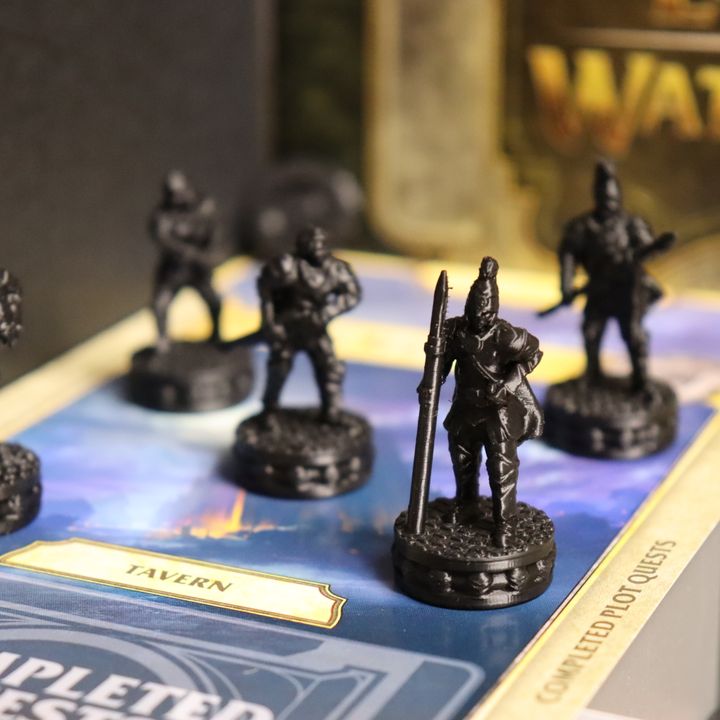 3D Print of City Guard Agents for Lords Of Waterdeep by raptorslegacy