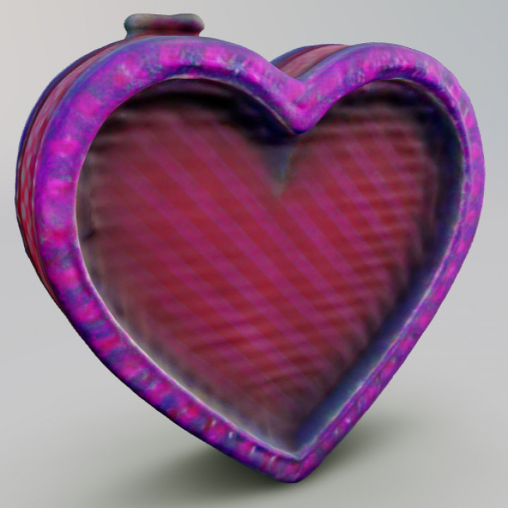 3D Printable Heart Shaped Box by Zeksay SL resident