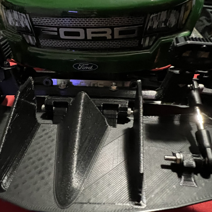 3D Printable Front mount for wing mount by Omar Cuevas
