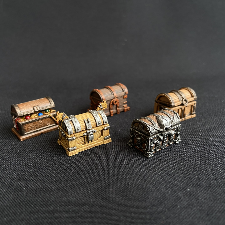 3D Printable Treasure Room by Tiny Furniture