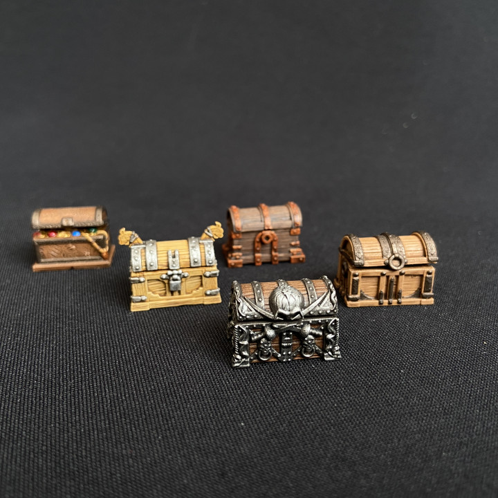 3D Printable Treasure Room by Tiny Furniture