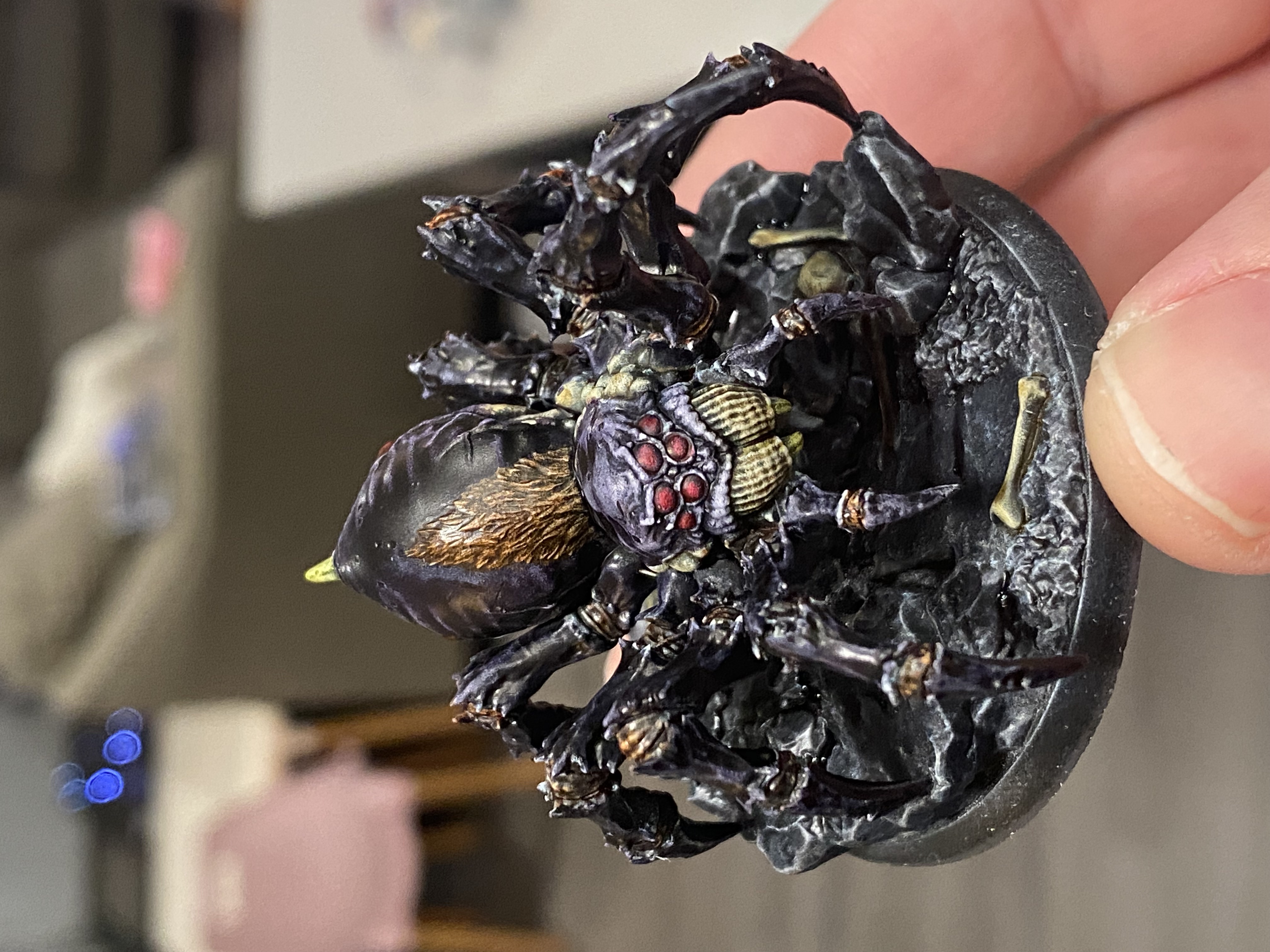 3D Printable Giant Spider - C by Dungeon Dog