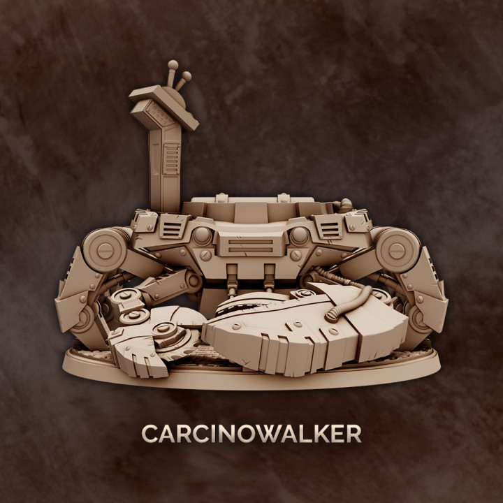3D Printable Carcinowalker - Crab Robot by Artificers_Mini