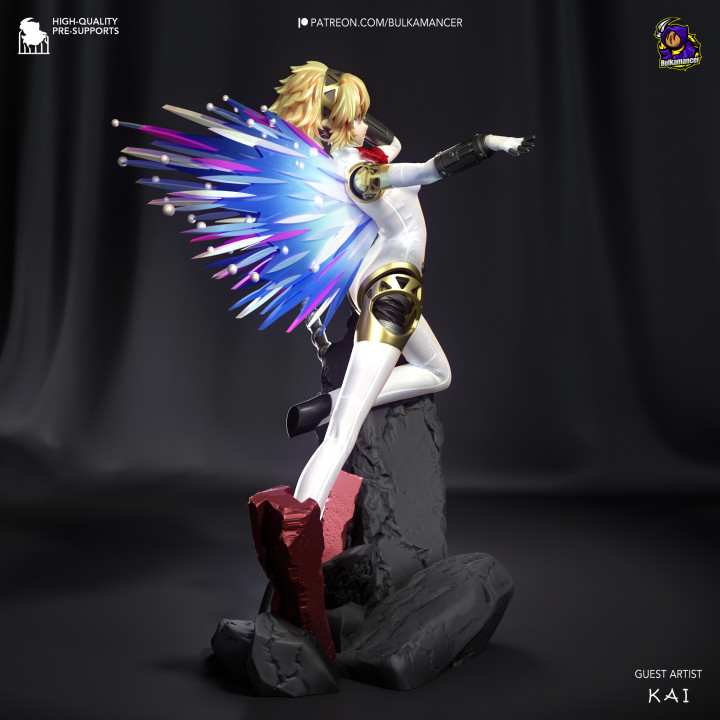 3D Printable Hunter-Android | 218mm by Bulkamancer Sculpts