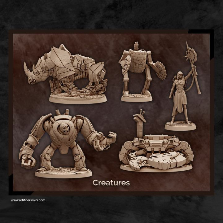 3D Printable Ironworks of Aurumdell - Full Pack by Artificers_Mini