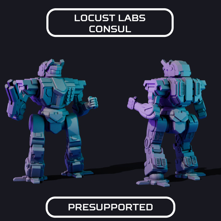 3D Printable 6mm Consul by Locust_Labs