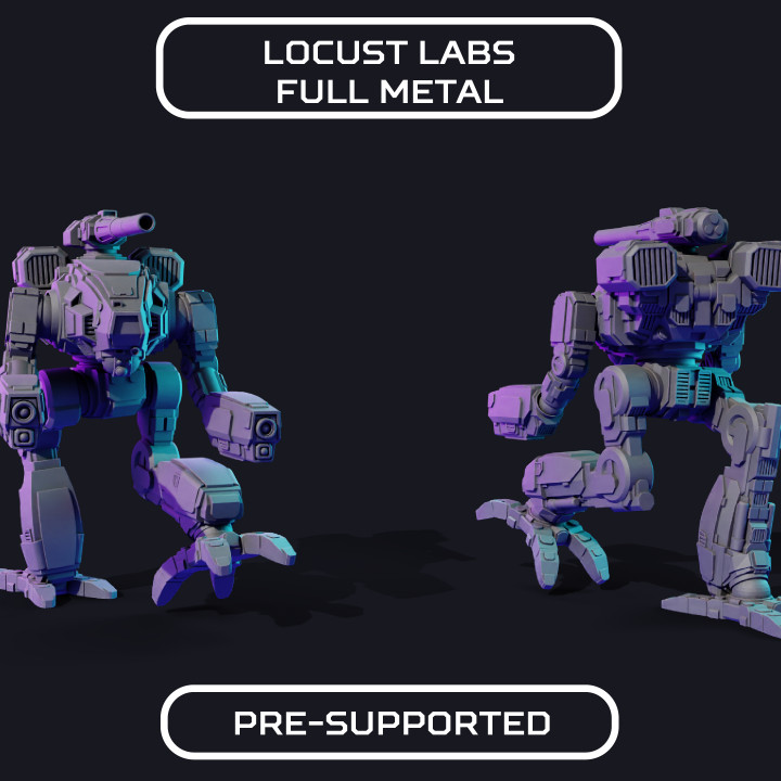 3D Printable 6mm Full Metal by Locust_Labs