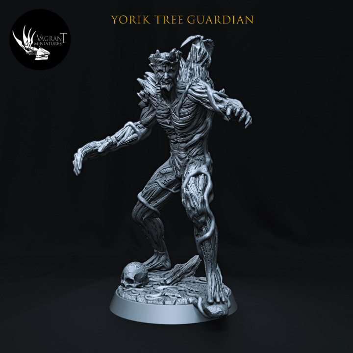 3D Printable Yorik Tree Guardian by Vagrant Miniatures