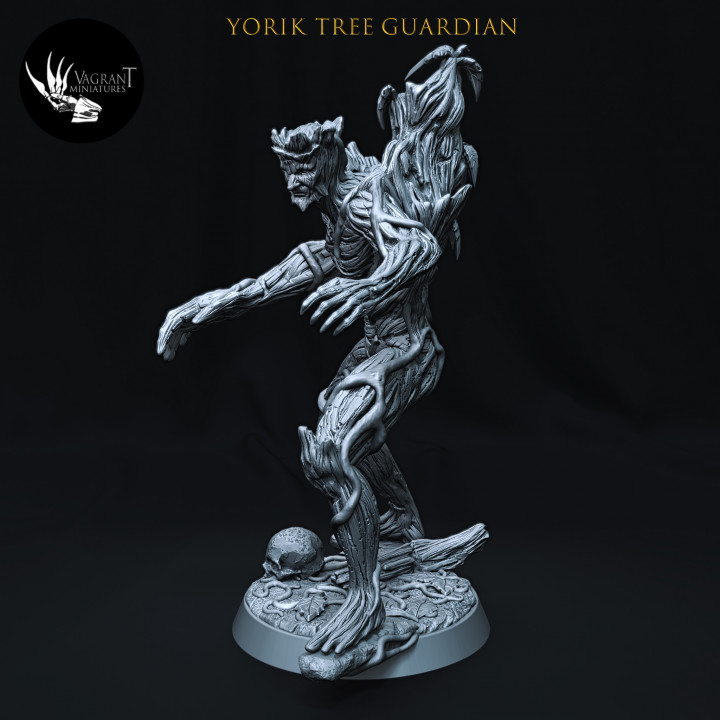 3D Printable Yorik Tree Guardian by Vagrant Miniatures