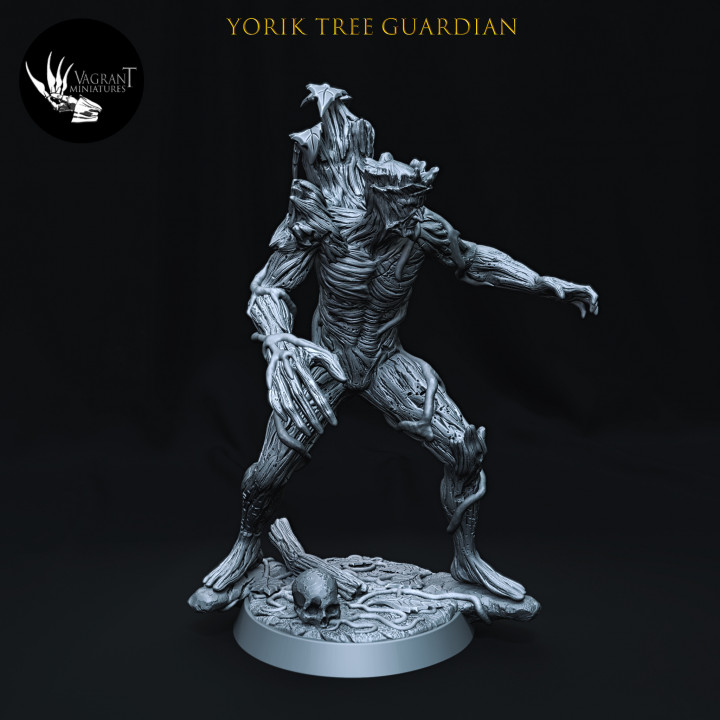 3D Printable Yorik Tree Guardian by Vagrant Miniatures