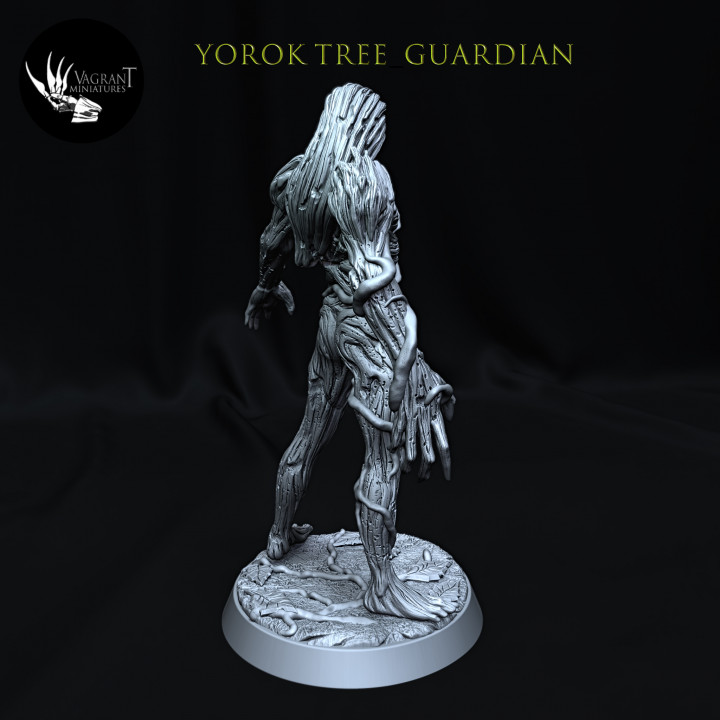 3D Printable Yorok Tree Guardian by Vagrant Miniatures