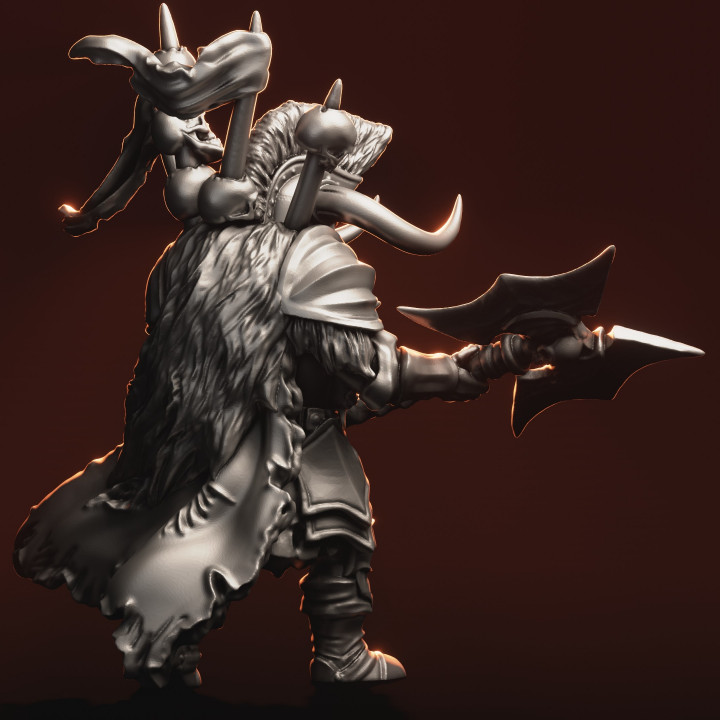 3D Printable Undead Guardian by SabertoothCollectibles