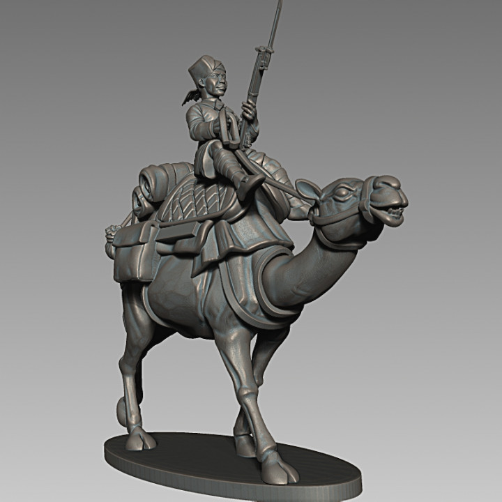 3D Printable Somaliland Camel Corps by Wargames Atlantic