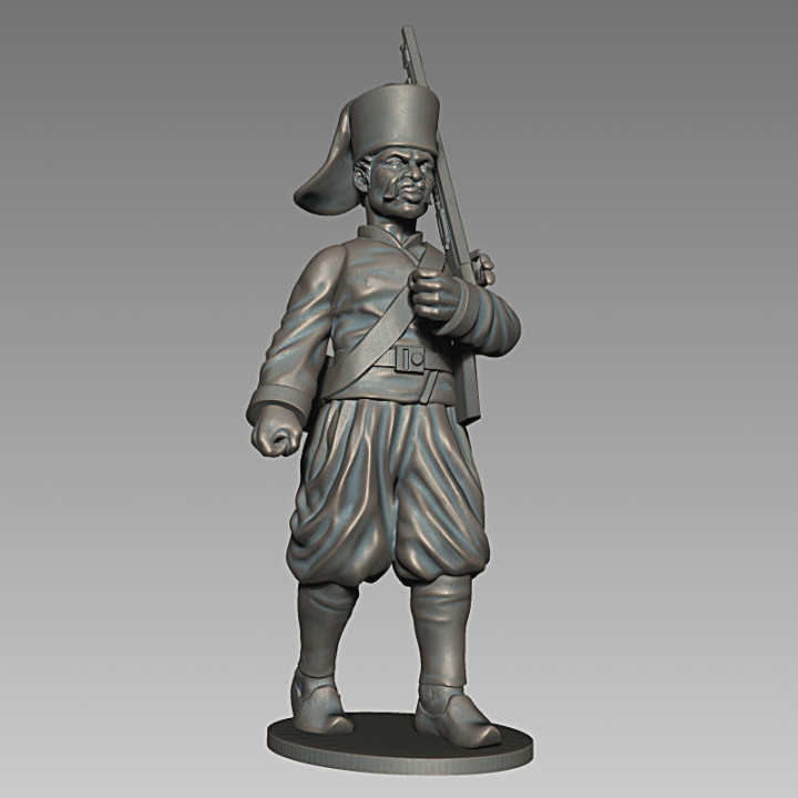 3D Printable Nizam-I Cedid Infantry by Wargames Atlantic