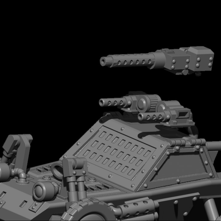 3D Printable Post Apocalyptic Baja Buggy by Watcorp Designs