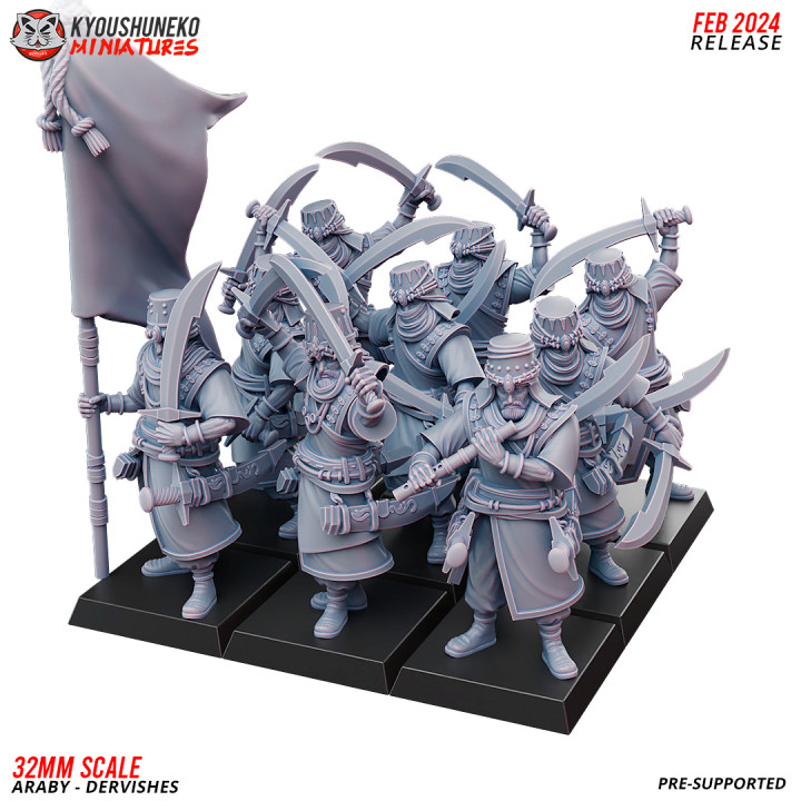 3D Printable February Fantasy 2024 Release - Araby Army by Kyoushuneko ...