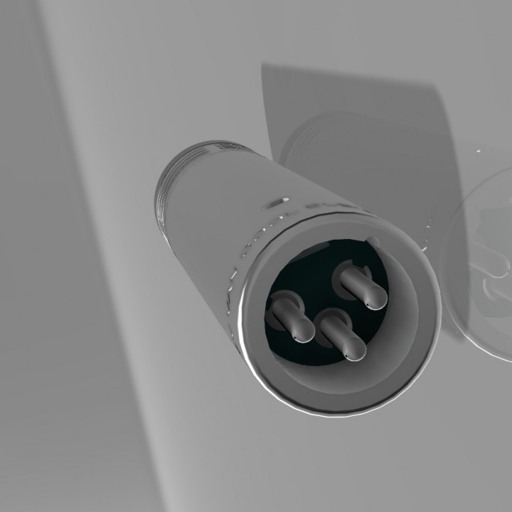 3D Printable Mic Body for PRIMO EM-23 Capsule by TORMY VAN COOL