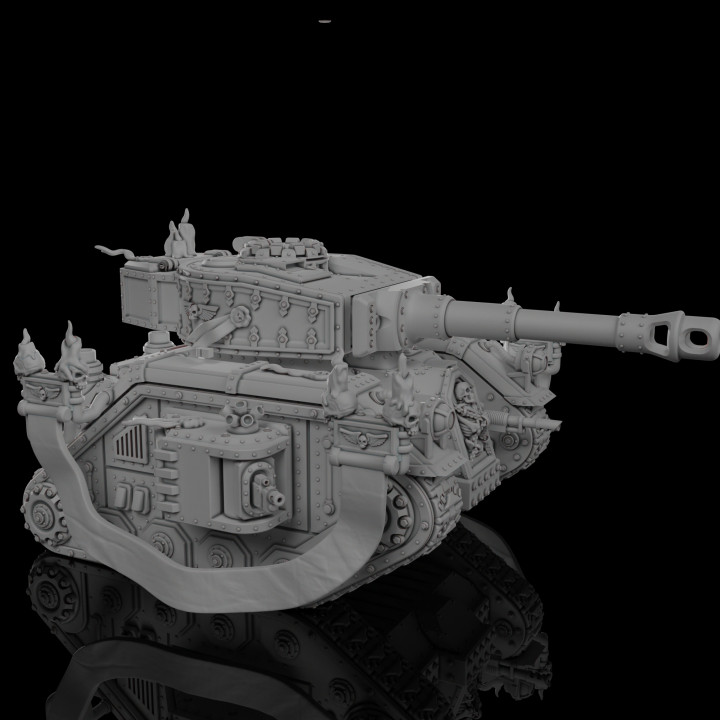3D Printable Gothic Russ Main Battle Tank by Alexander Wolfe