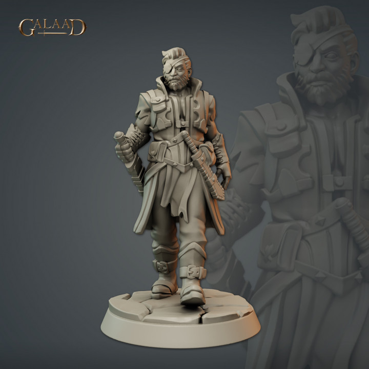 3D Printable Thieves guild by Galaad Miniatures