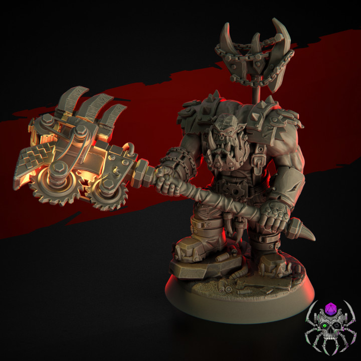3D Printable Ork Wasteland Marauderz by EightLegsMiniatures