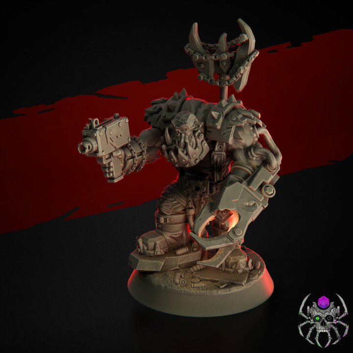 3D Printable Ork Wasteland Marauderz by EightLegsMiniatures