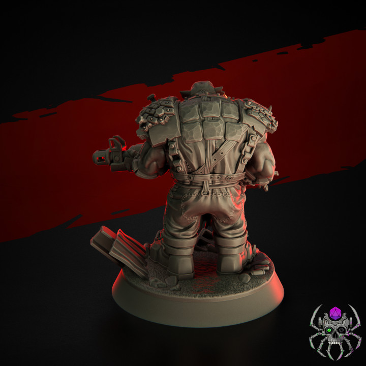 3D Printable Ork Wasteland Marauderz by EightLegsMiniatures