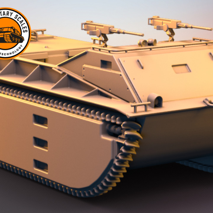 3D Printable LVT1 by MilitaryScales