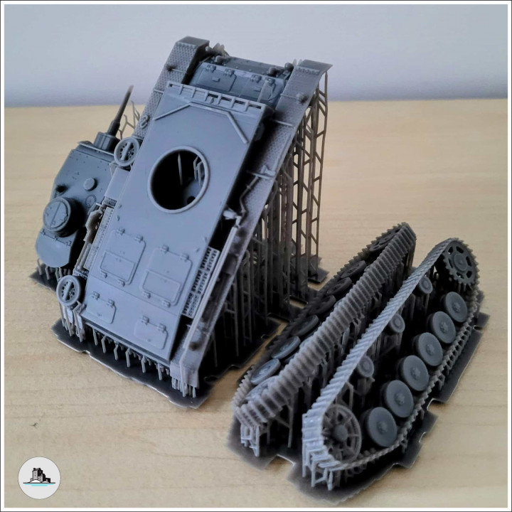 3D Printable German WW2 vehicles pack No. 3 (Panzer III and variants ...