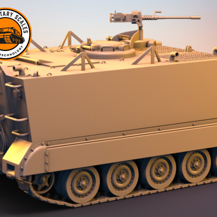 3D Printable M113 A1 by MilitaryScales