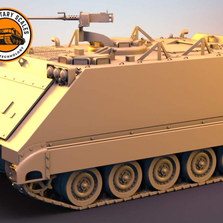 3D Printable M113 A1 by MilitaryScales