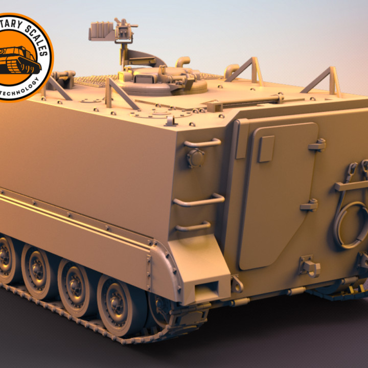 3D Printable M113 A1 by MilitaryScales