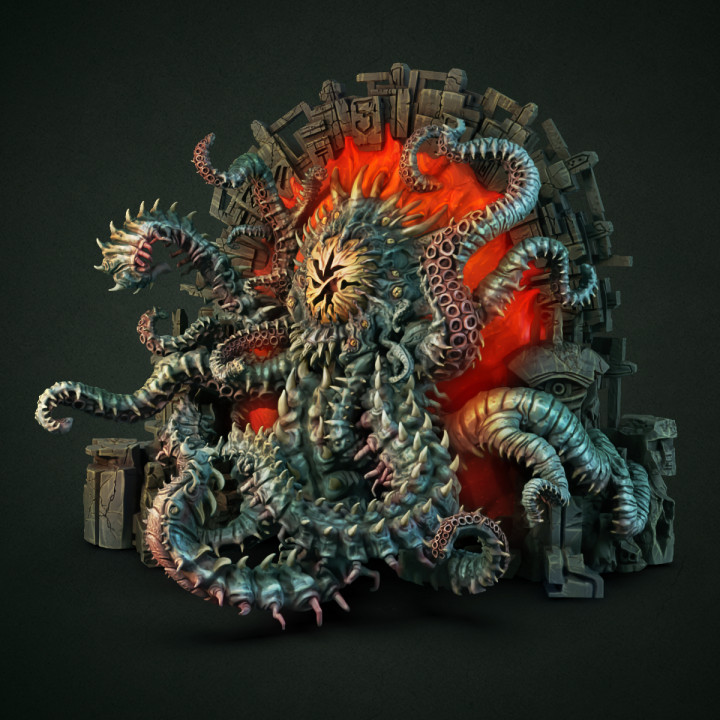 3D Printable Avatar of A'rkotan of the Soultearer, Elder God by SolGood ...