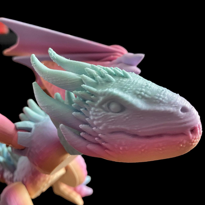3D Printable Swap It Dragon by The Dragon's Den
