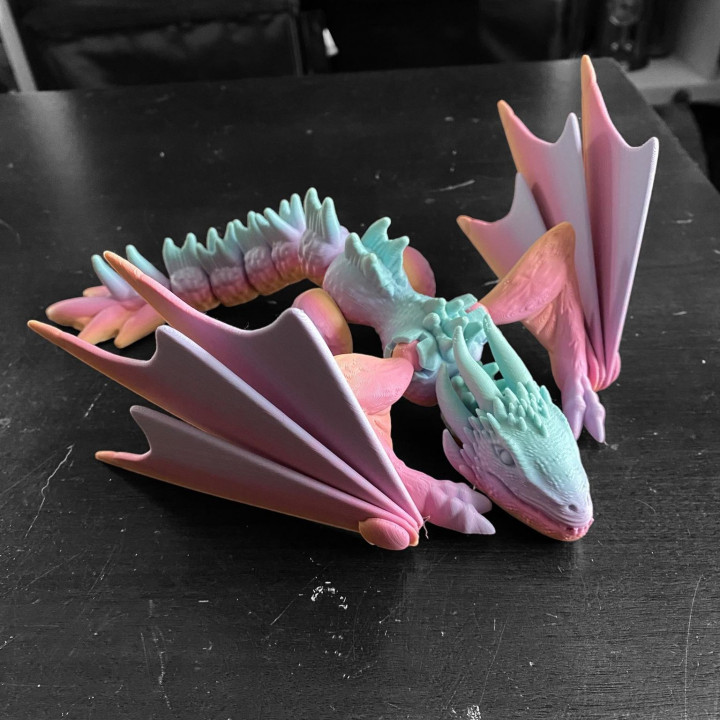 3D Printable Swap It Dragon by The Dragon's Den