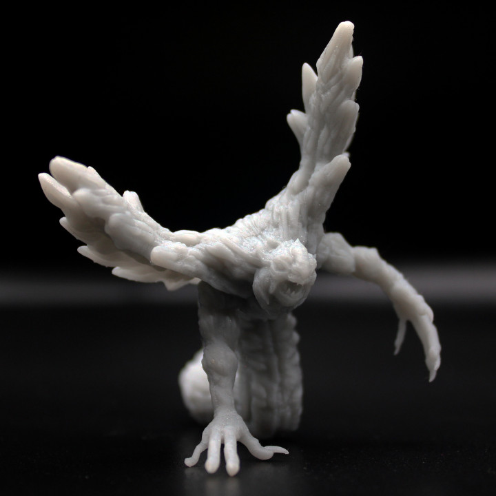 3D Printable RFM 2 - Sylvanbark Gargoyle by CeleSTL Minis